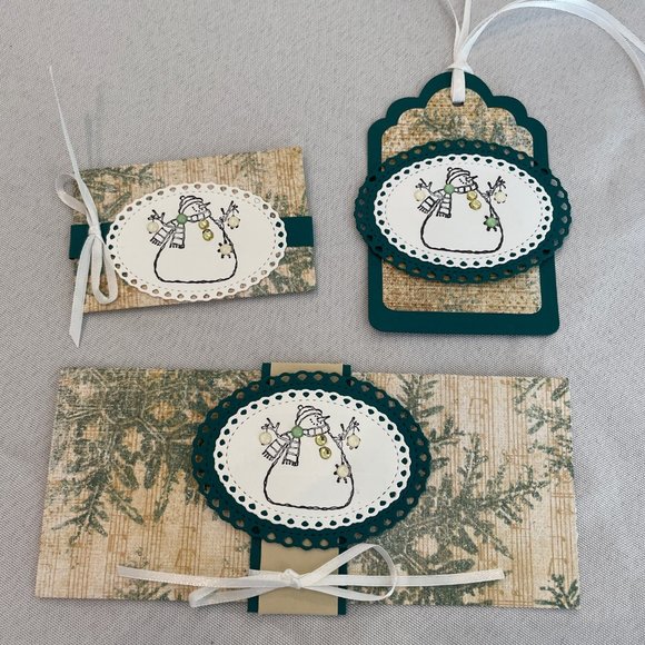 Holiday | Christmas Money Holder Gift Tag And Gift Card Holder Handmade ...